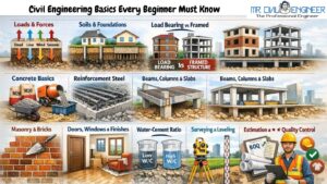 Civil Engineering Basics Every Beginner Must Know