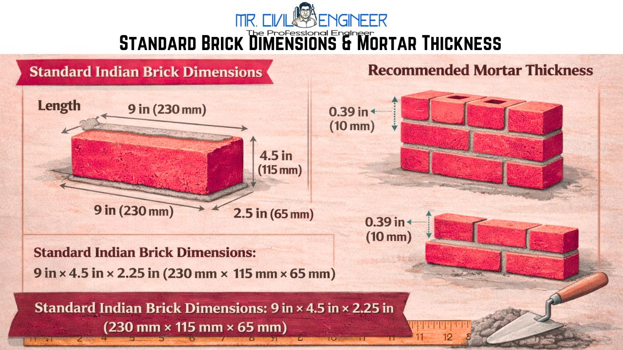 Brickwork Quantity Calculation With Formula | Step-by-Step Guide
