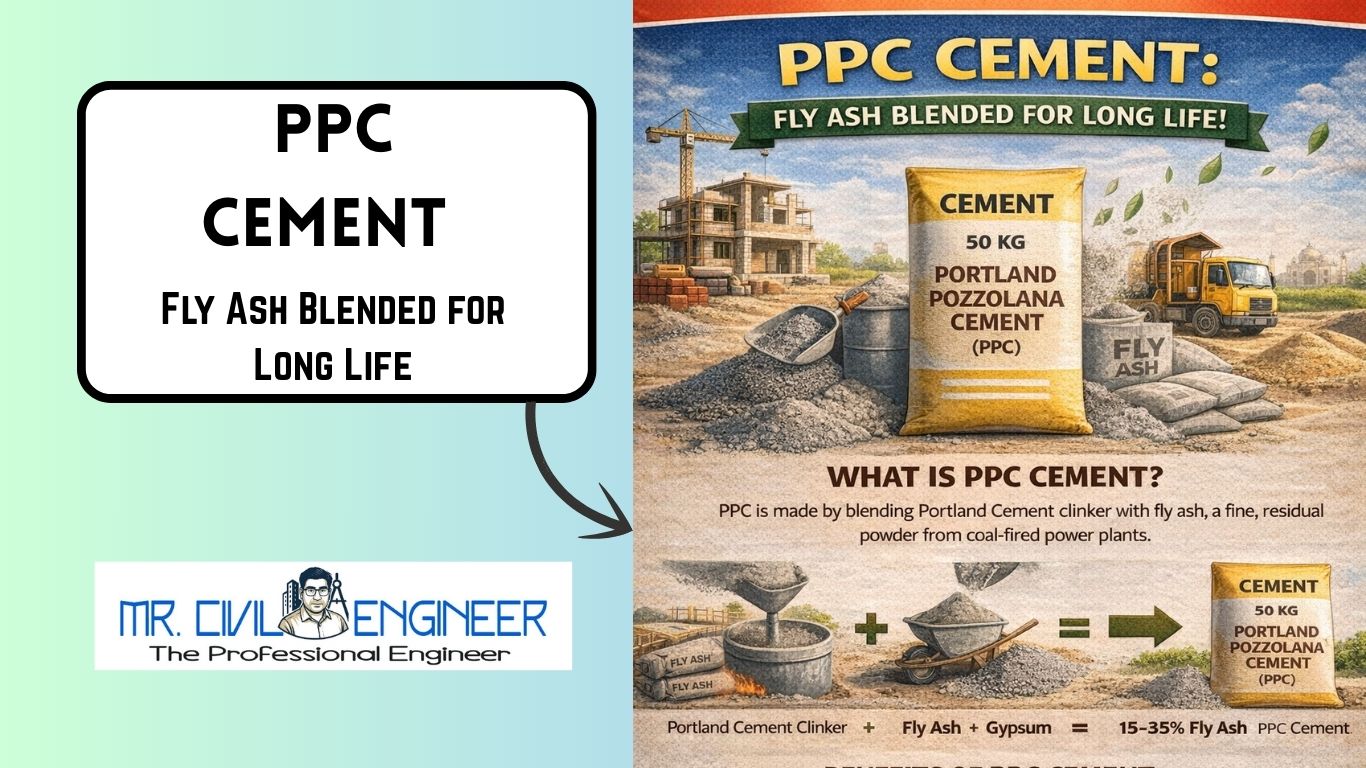 Cement Grades Explained: OPC vs PPC vs PSC (House Construction Guide)