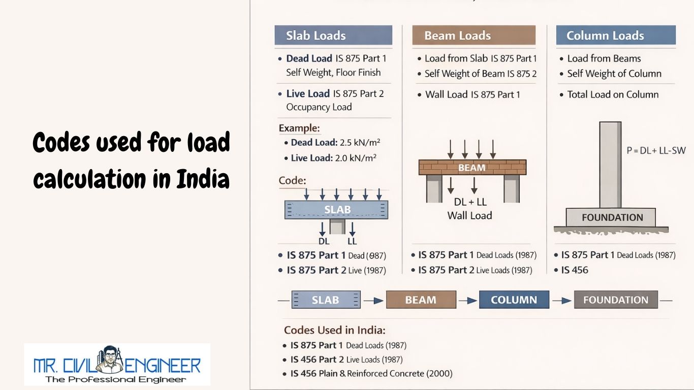 Load Calculation for Residential Buildings – Dead, Live, Wind & Seismic Loads Explained