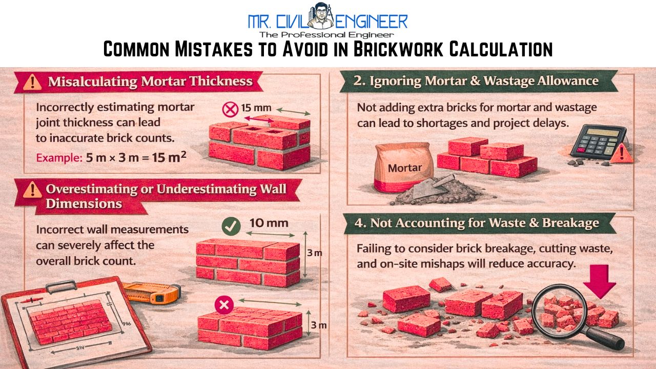 Brickwork Quantity Calculation With Formula | Step-by-Step Guide